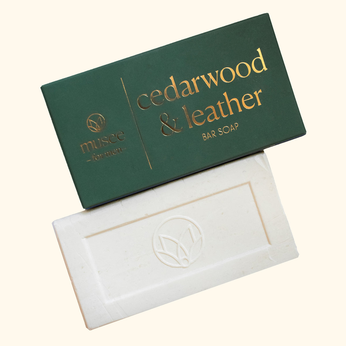 Cedarwood & Leather Bar Soap – Musee Bath